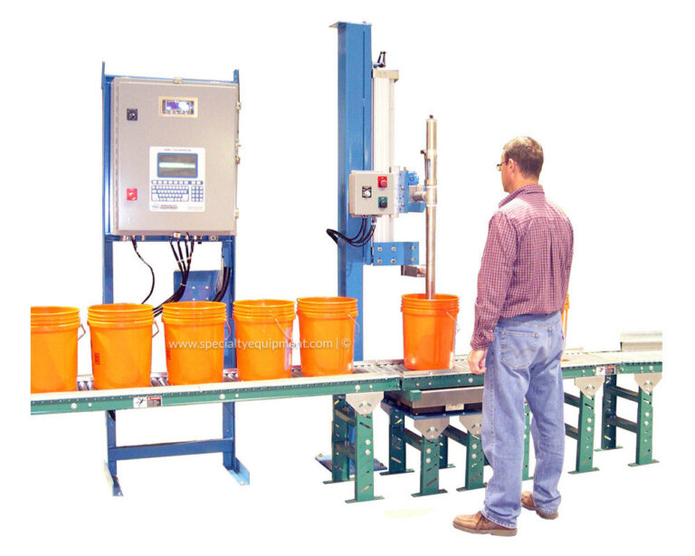 Automatic Pail Filling System - Specialty Equipment