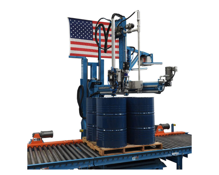 Automatic Palletized Drum Filler - Specialty Equipment